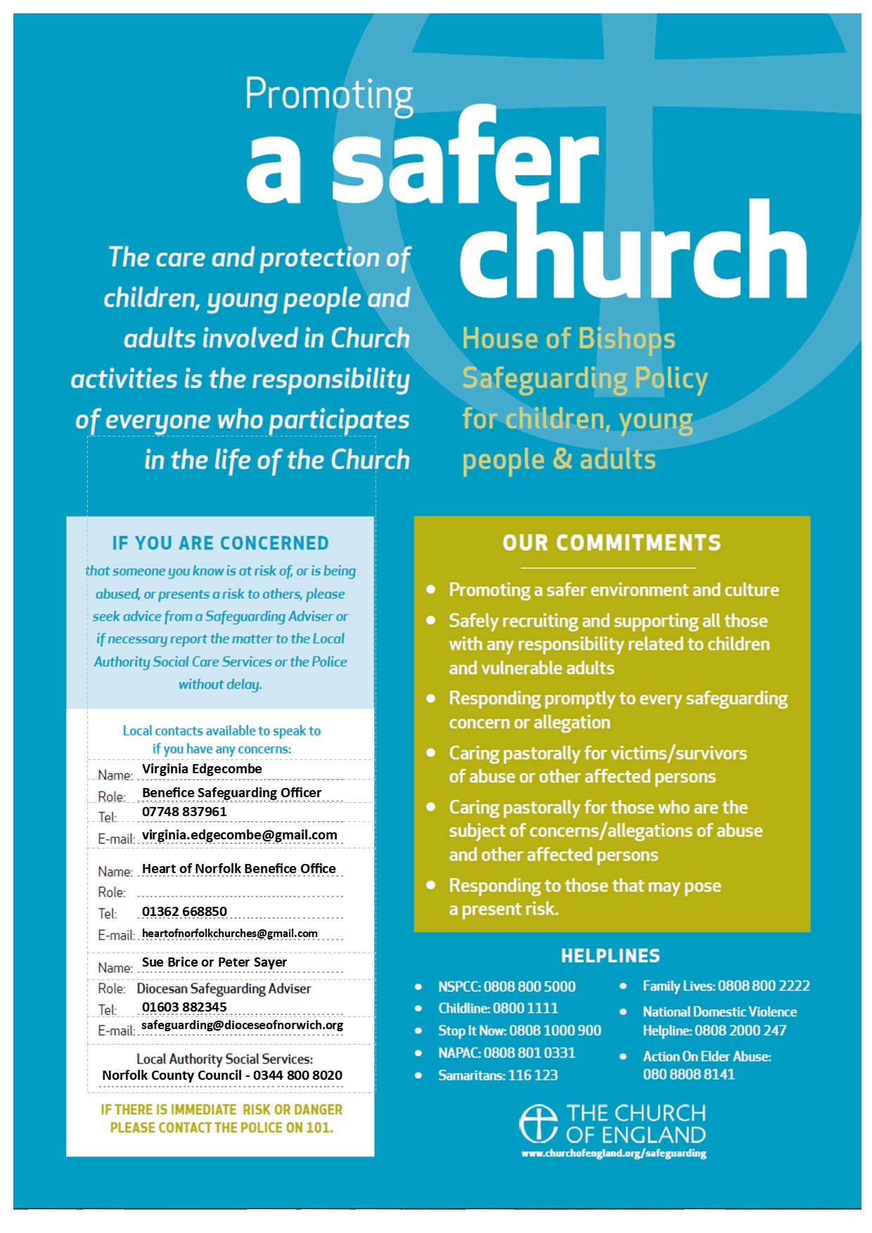 Safeguarding - Heart of Norfolk Churches